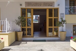 Entrada do alojamento