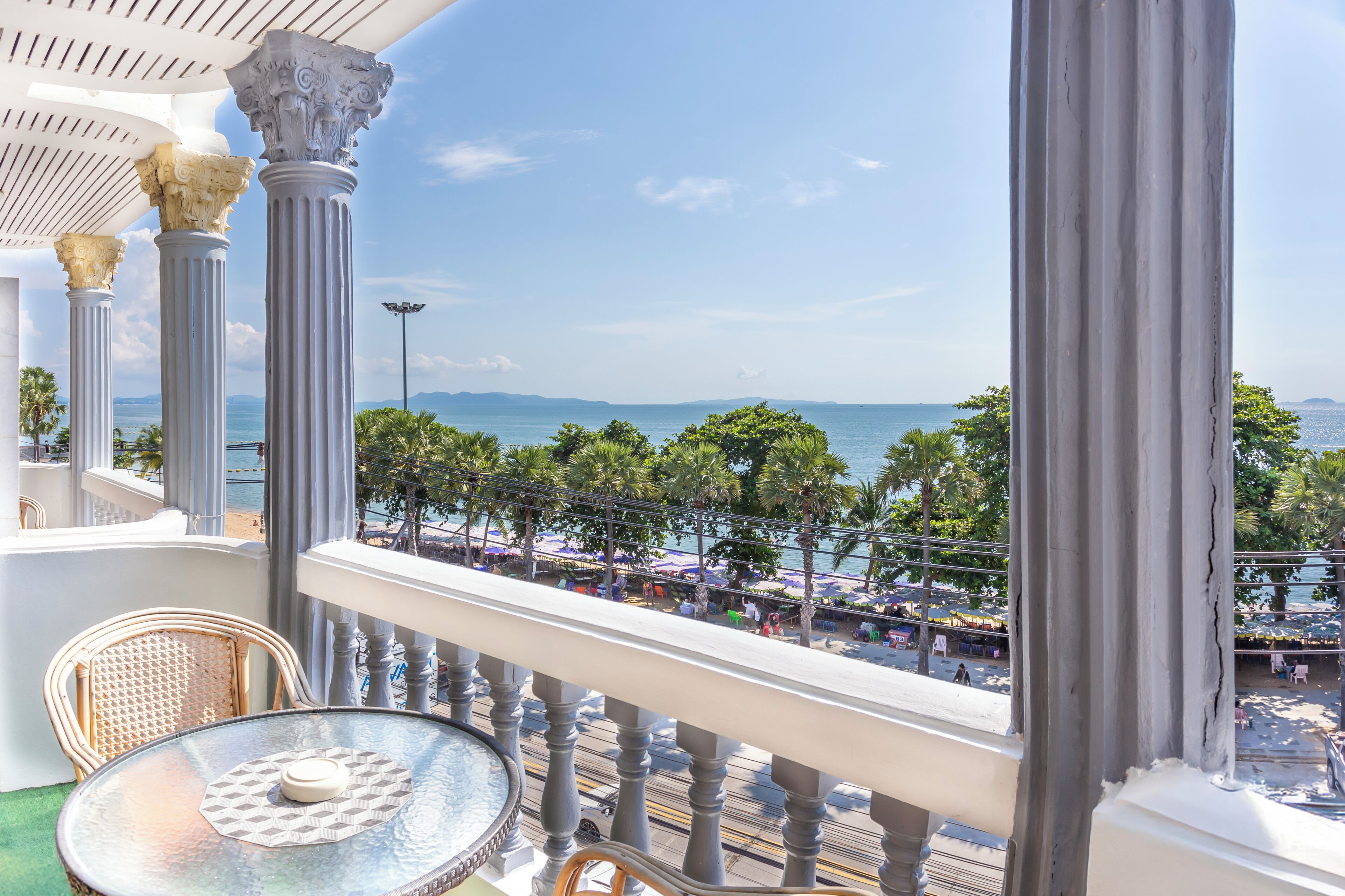 Suite Deluxe, vista para o oceano, junto ao mar | Varanda