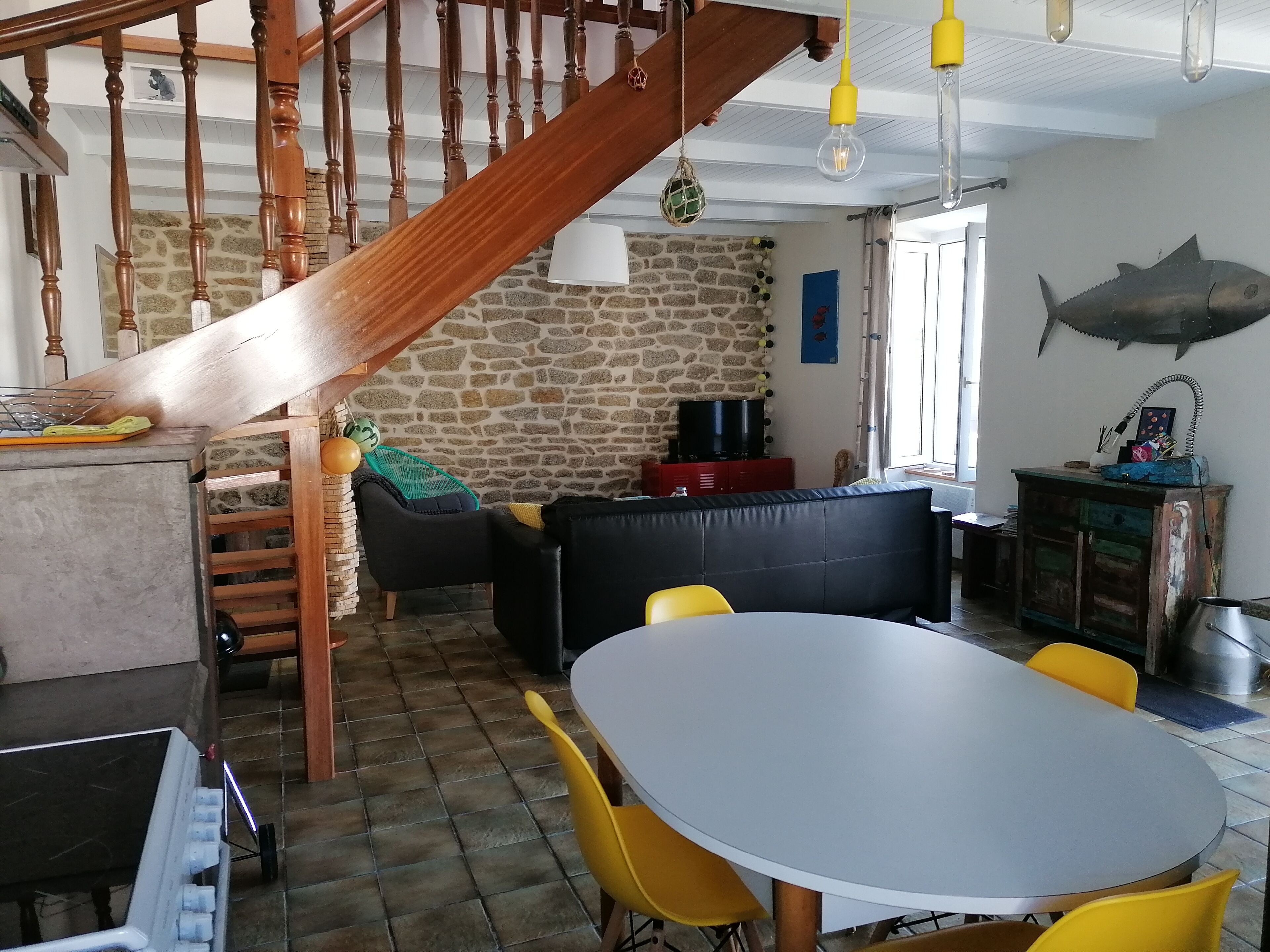 Fisherman's Huis Op Een Paar Meter Van Het Strand - Guilvinec