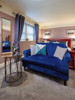 Quarto casal (The Shirley Suite) | Individualmente decorados, individualmente mobiliados, cortinas blackout