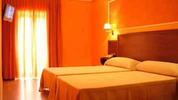 Wi-Fi de cortesia, roupa de cama