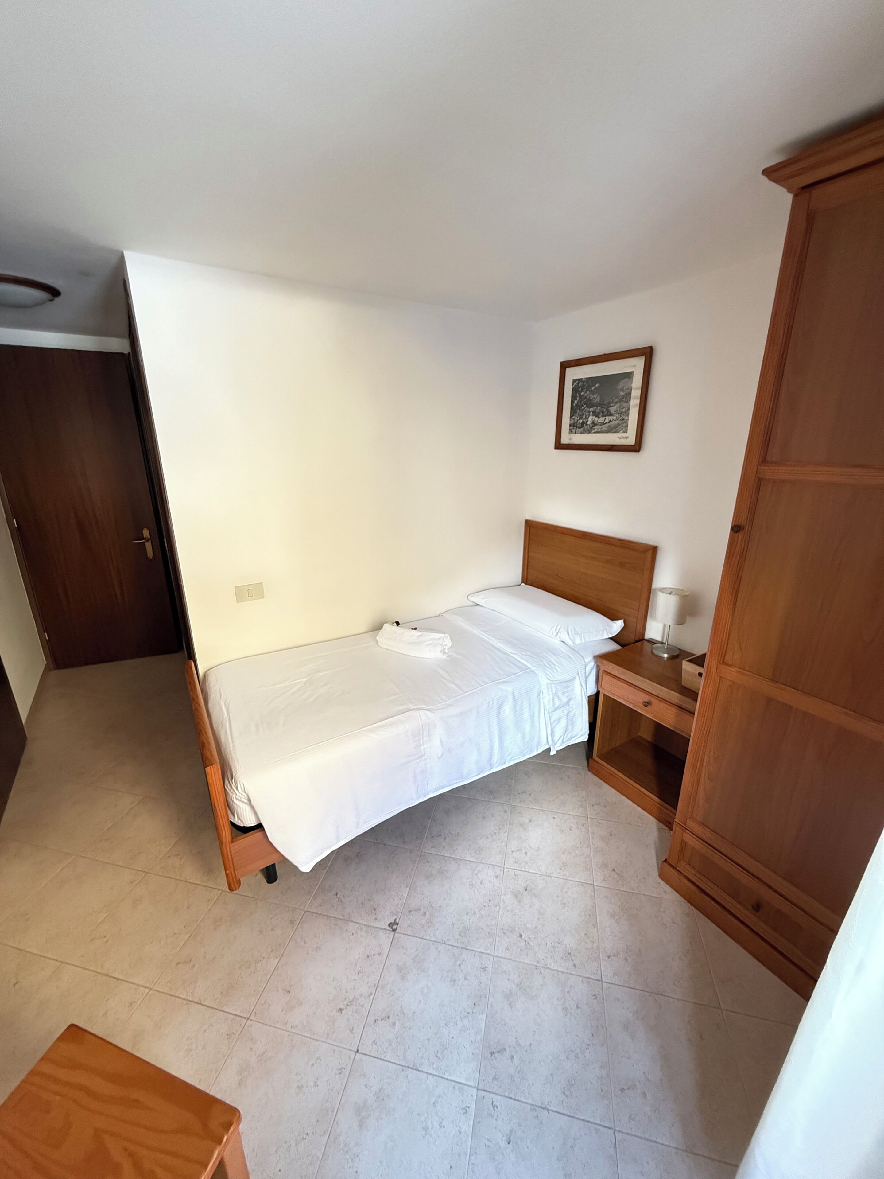 Roupa de cama fornecida 