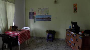 Entrada do alojamento