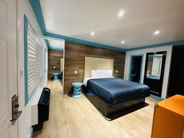 Suíte família, 2 quartos | Quartos à prova de som, Wi-Fi de cortesia, roupa de cama