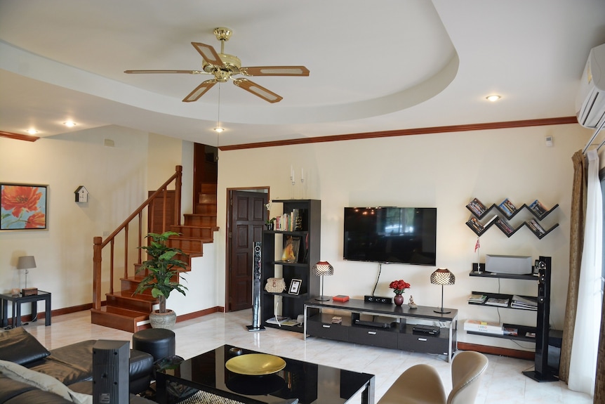 プライベートプール、スパ、3ベッドルーム、3バスルーム、2テラスのある豪華なヴィラ - フア ヒン