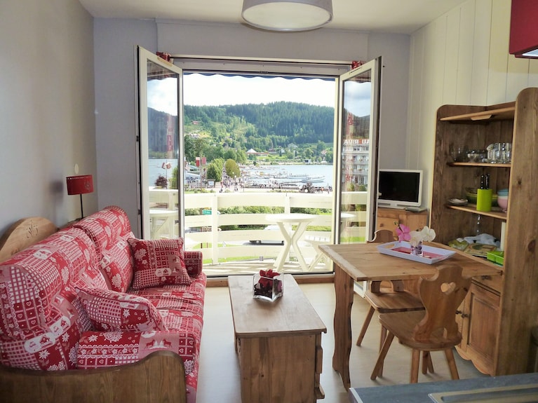 Appart Studio Pour 2 P - Balcon Plein Sud Face Au Lac Classé 2 ** - Centre - Lorraine