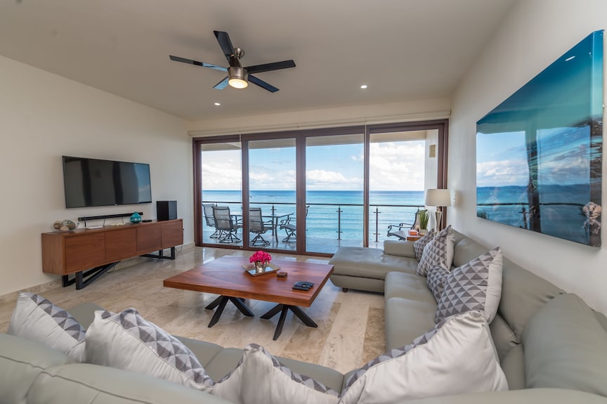 Penthouse De Lujo 3br / 3ba Frente A La Playa, Akumal - Riviera Maya