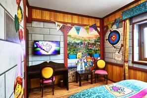 Princess' Room | Roupa hipoalergénica, minibar, secretária, quartos insonorizados 