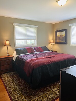 Suite de Luxo, 1 cama king-size, não fumadores, vista para a montanha | Lençóis de algodão egípcio, roupa hipoalergénica 