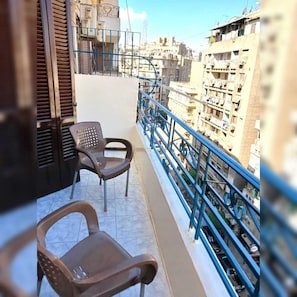 Quarto Triplo | Terraço/pátio interior