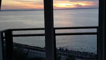 Vista para a praia ou o mar