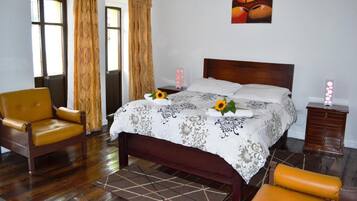 Wi-fi grátis, roupa de cama fornecida