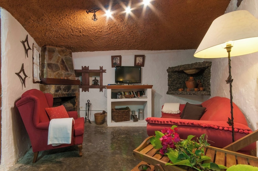 Gc0004 Cozy Cave Cottage & Private Jacuzzi In Fontanales - Moya