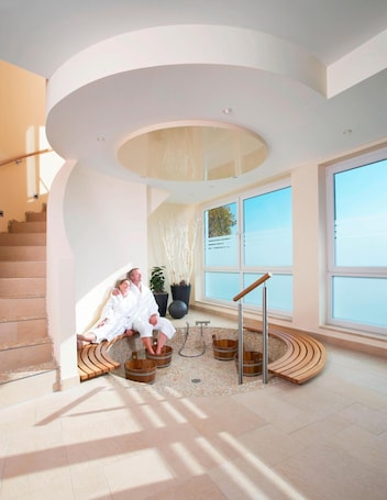 Tratamentos faciais, manicures e pedicures, massagens . Landhotel Weserblick