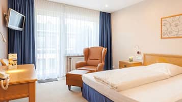 Quarto solteiro standard, 1 cama de solteiro | Cofres nos quartos, Wi-Fi de cortesia, roupa de cama