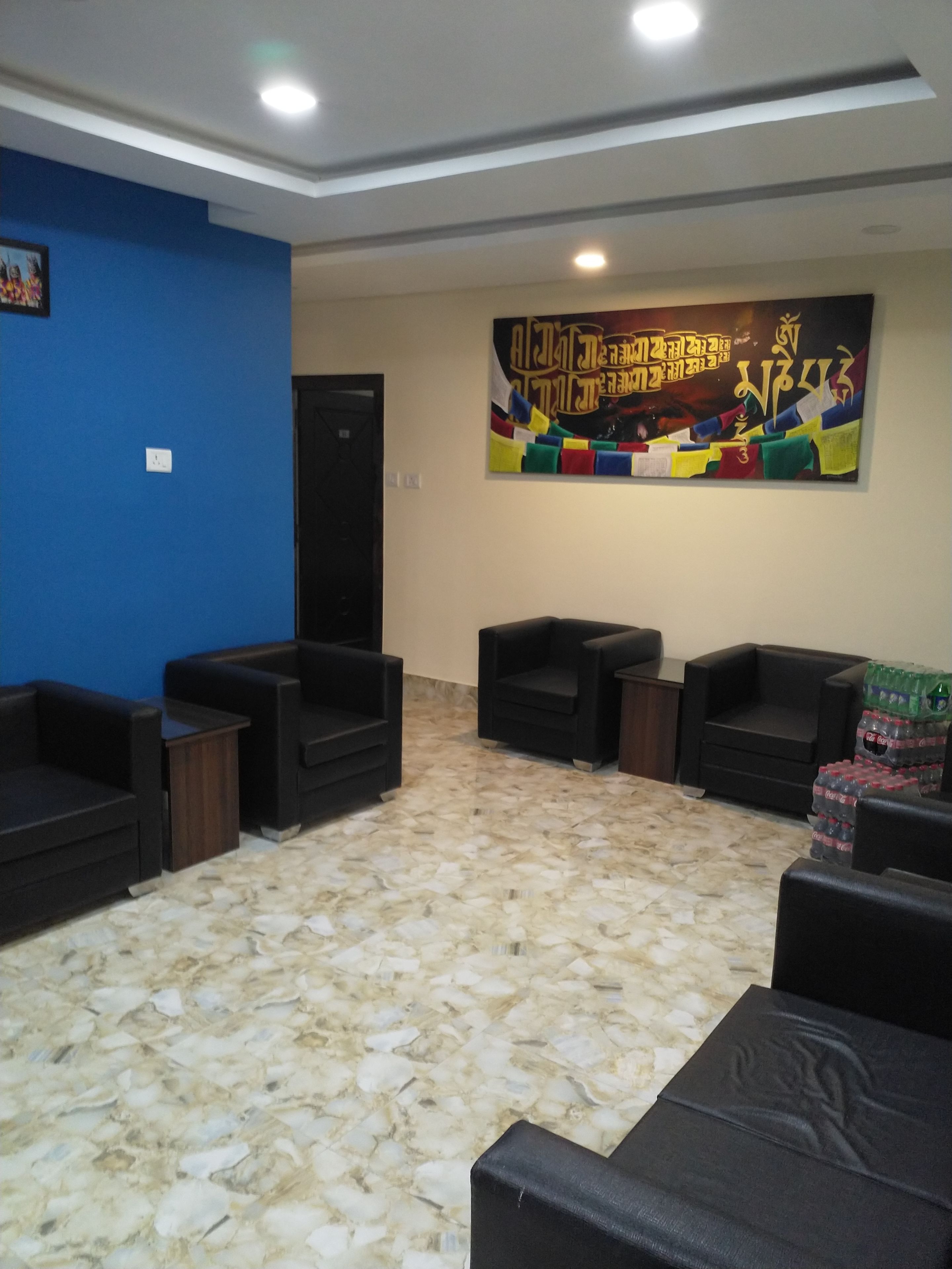 Sala de estar do lobby