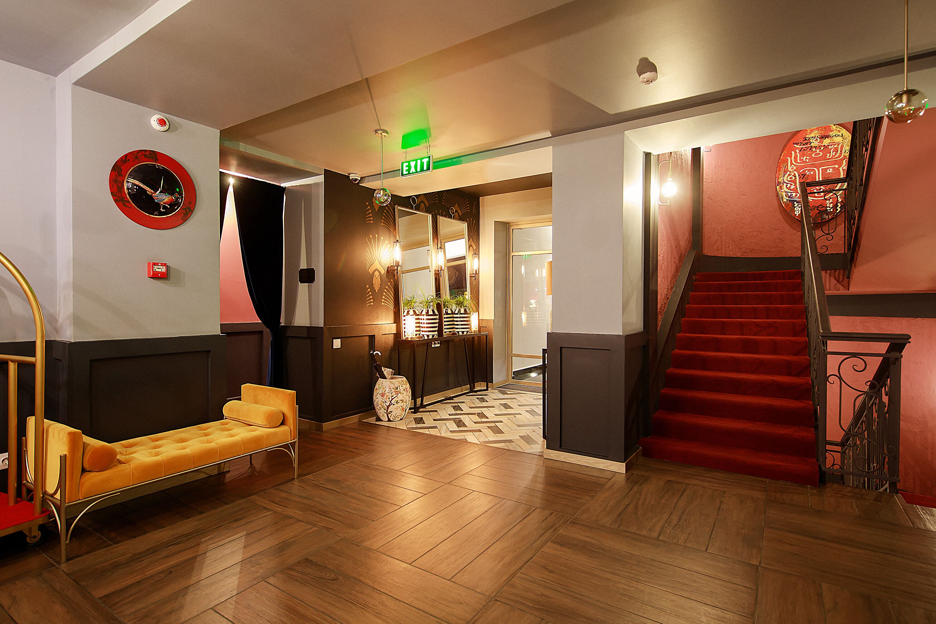 Sala de estar do lobby