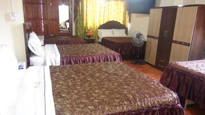Quarto família (10 personas) | Wi-Fi de cortesia, roupa de cama