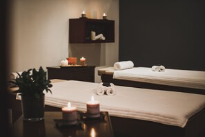 Sauna, tratamentos corporais, 1 sala de tratamento, massagens 