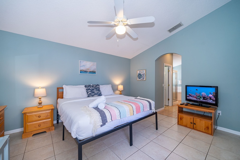 Lovely 4 Bedroom Home-wifi-private Pool-close To Disney - Davenport, FL