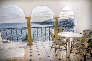 Vista para a praia ou o mar