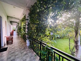 Quarto casal luxo, 1 quarto, para não fumantes | Terraço/pátio