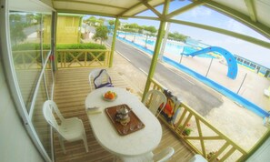 Chalé, 3 quartos, não fumadores | Terraço/pátio interior