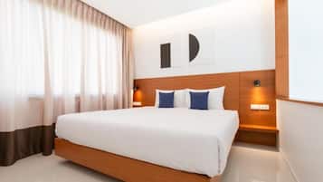 Duplex standard | 1 quarto, frigobar (abastecido com alguns itens grátis)