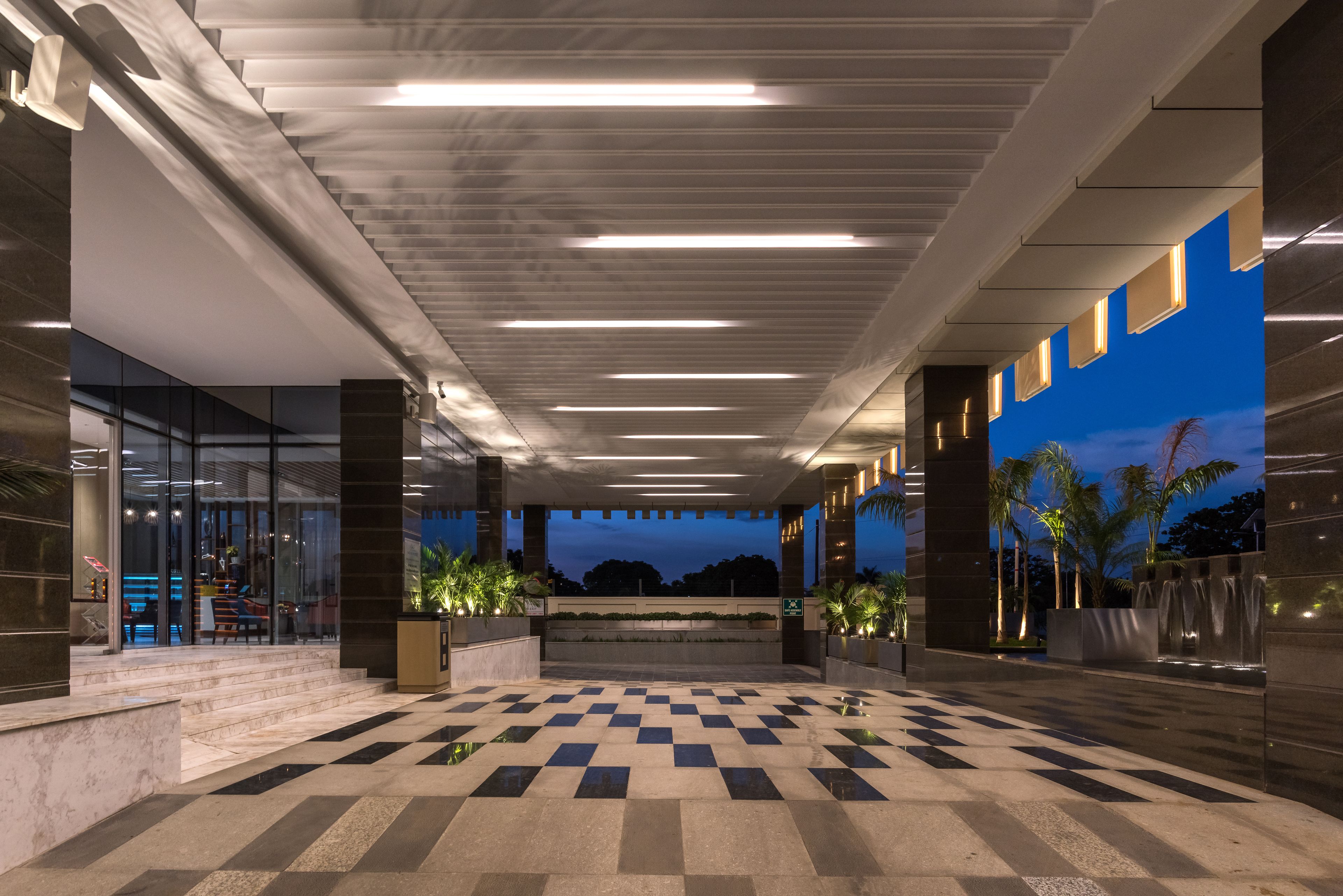 Entrada da propriedade