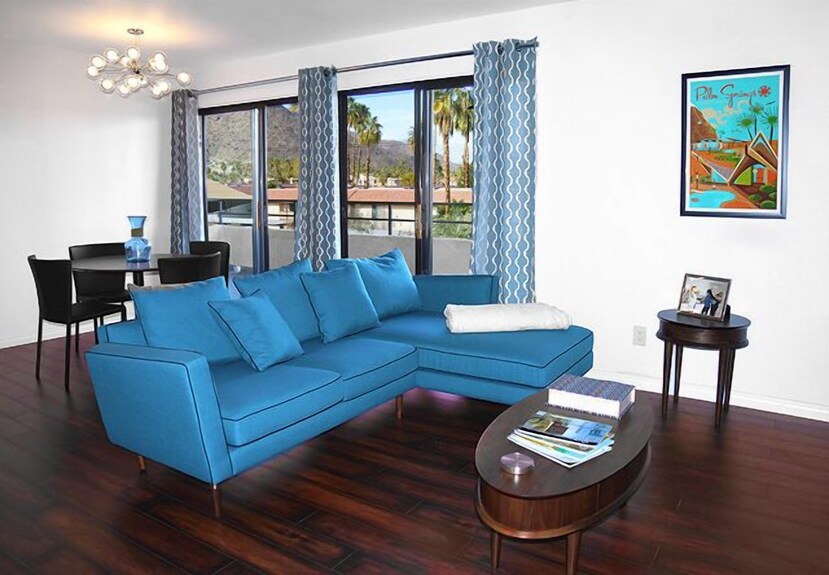 Retro Modern Condo With Mountain View, Walk To Downtown, Free Wifi - Palm Springs, CA