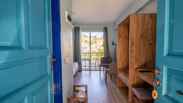 Quarto Duplo Standard, varanda, vista para o jardim | Vista para o jardim