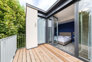 1 quarto, roupas de cama premium, cofres nos quartos