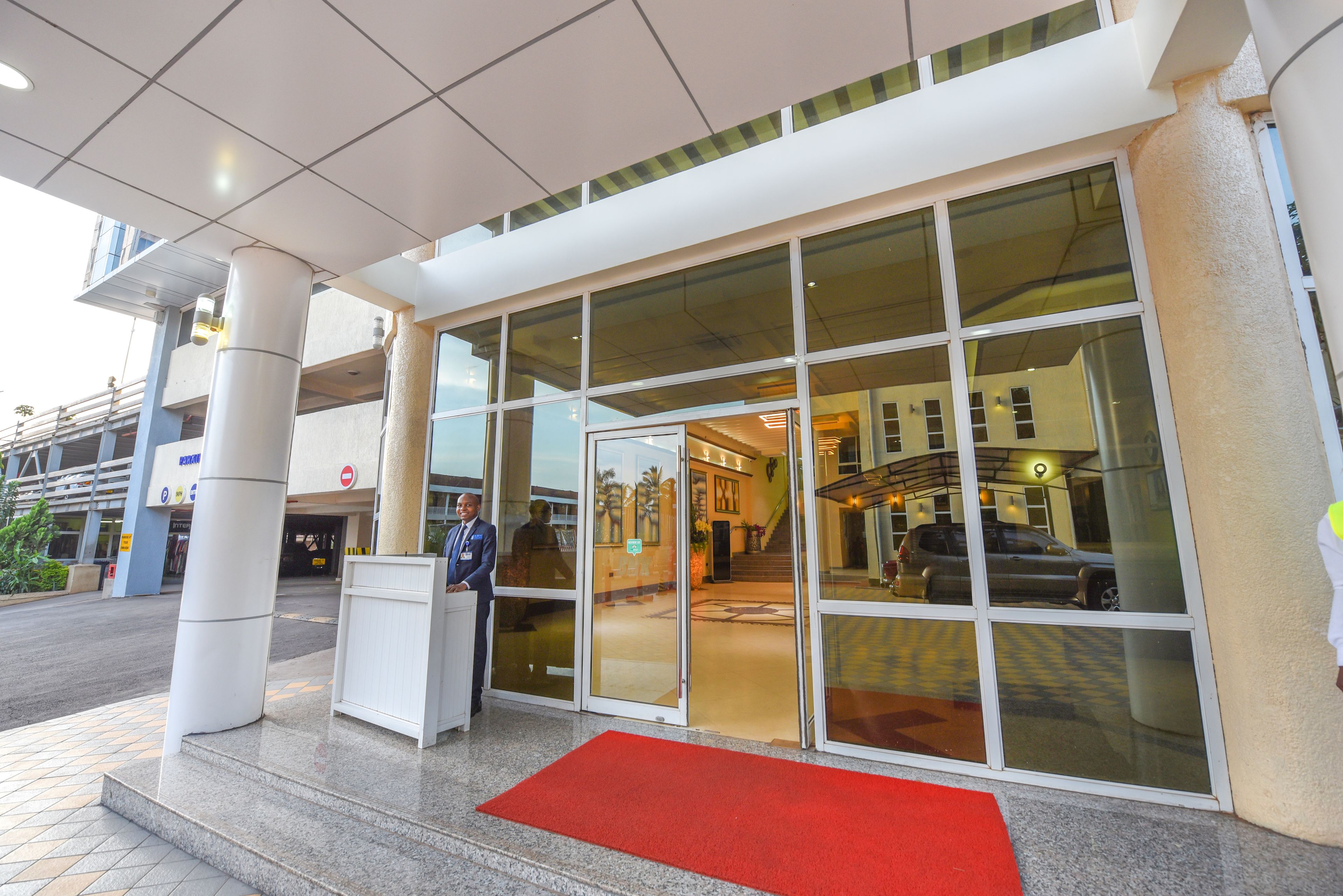 Entrada da propriedade