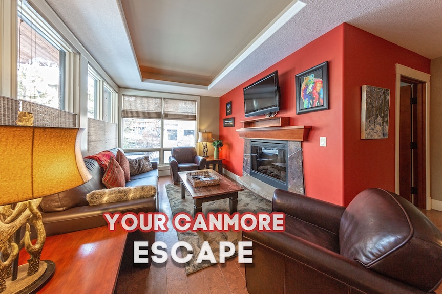 Solara Resort Canmore Pet-friendly Corner Suite - Alberta