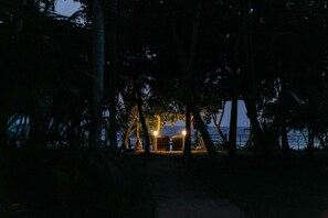 Vista para a praia ou o mar