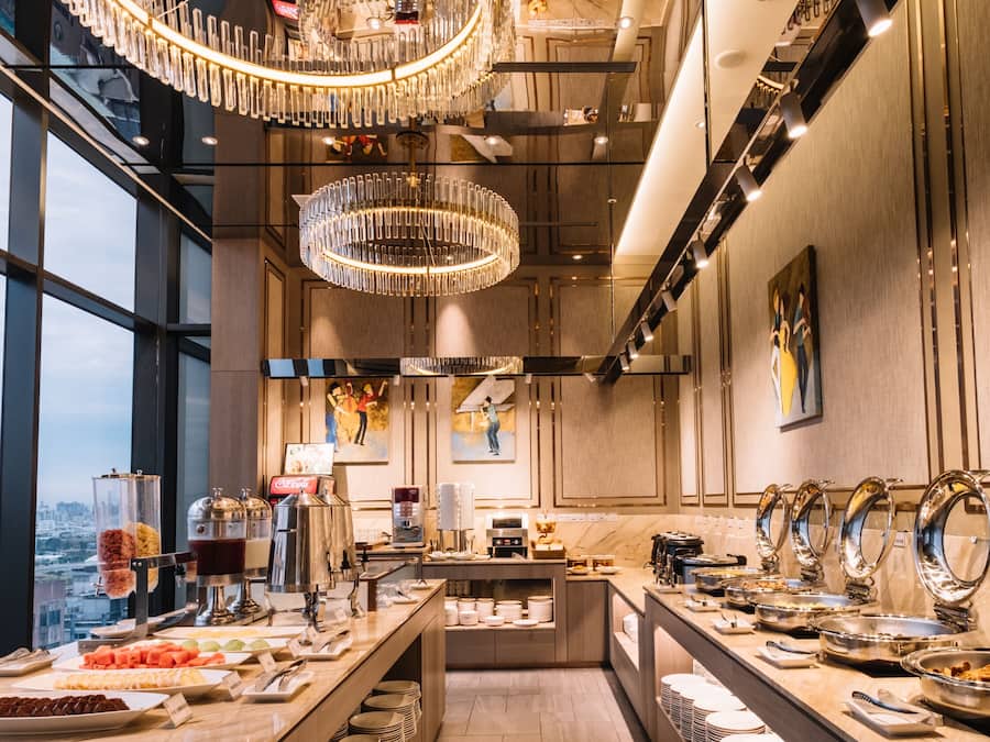 Zona de pequenos-almoços