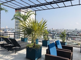 Quarto de Luxo (The Blue Bird) | Terraço/pátio interior