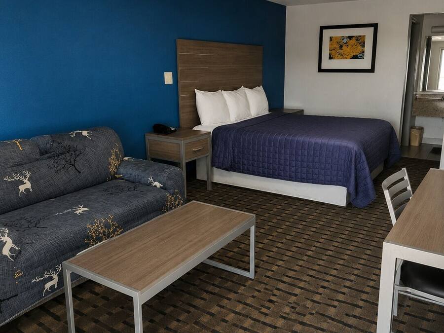 Quarto Individual Económico, 1 cama king-size, não fumadores | Com decoração personalizada, com mobília individualizada, secretária