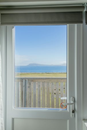 Vista do alojamento. Urưartindur Guesthouse