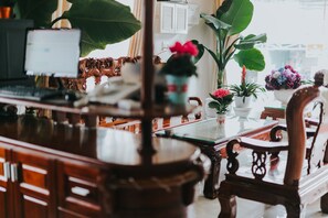 Sala de estar do lobby