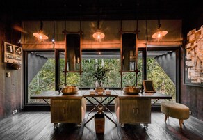 Tenda, 2 quartos | Comodidades da casa de banho | Artigos de higiene pessoal grátis, um secador de cabelo, chinelos 