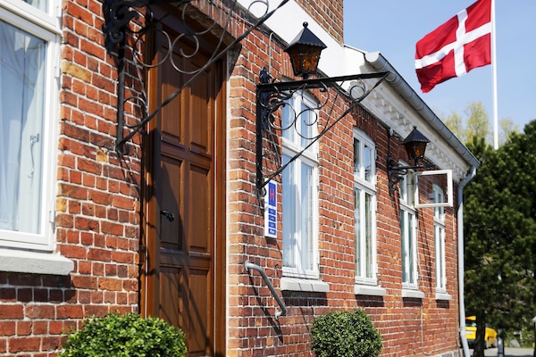 Entrada do alojamento