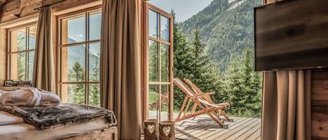 Chalé | Vista do quarto