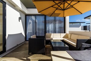 Villa Comfort, 5 quartos, piscina privativa | Terraço/pátio interior