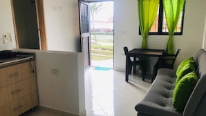 Apartamento, kitchenette (HORIZONTE 1) | Sala de estar