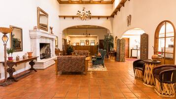 Sala de estar do lobby