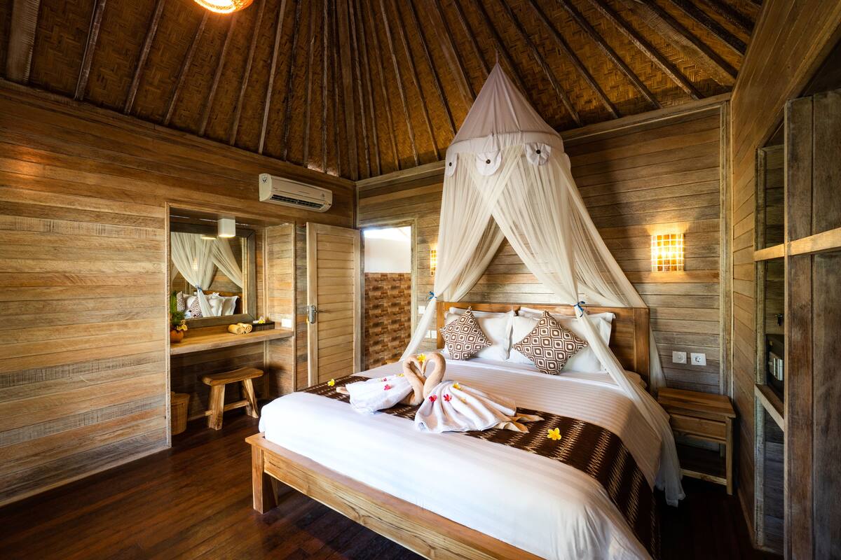 Quarto casal, 1 quarto | Cofres nos quartos, ferros/tábuas de passar roupa, Wi-Fi de cortesia