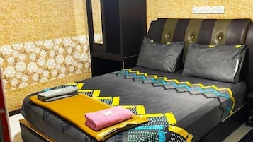Quarto Duplo | Wi-fi grátis, roupa de cama fornecida