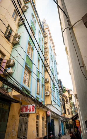 Fachada da propriedade