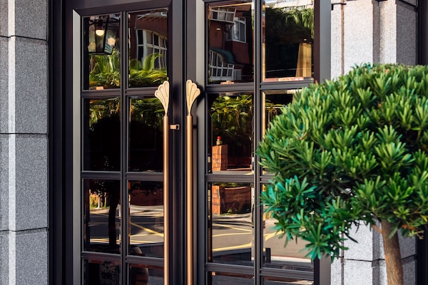 Entrada do alojamento